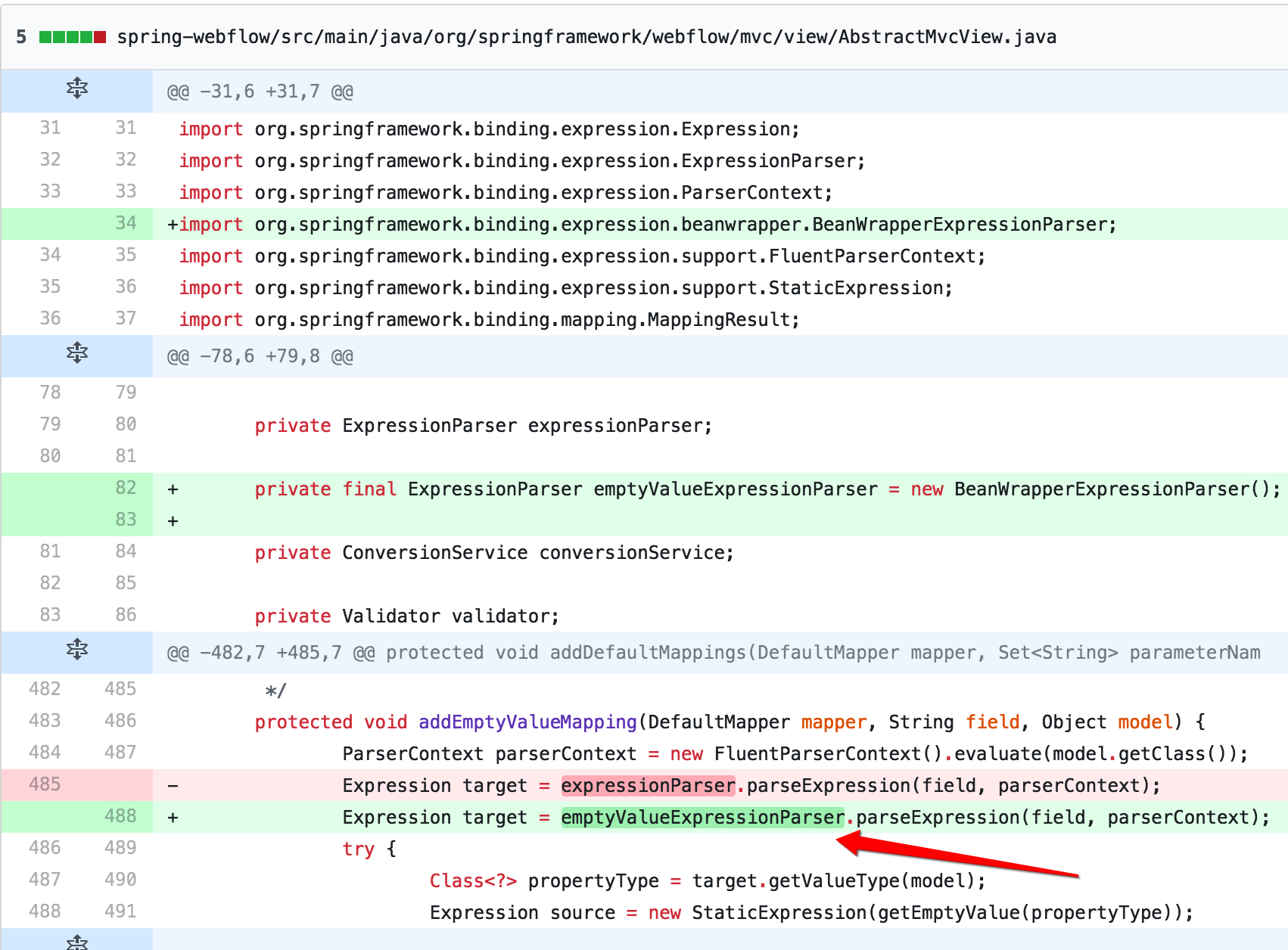 【漏洞分析】Spring Web Flow框架远程代码执行(CVE-2017-4971) | bees' blog